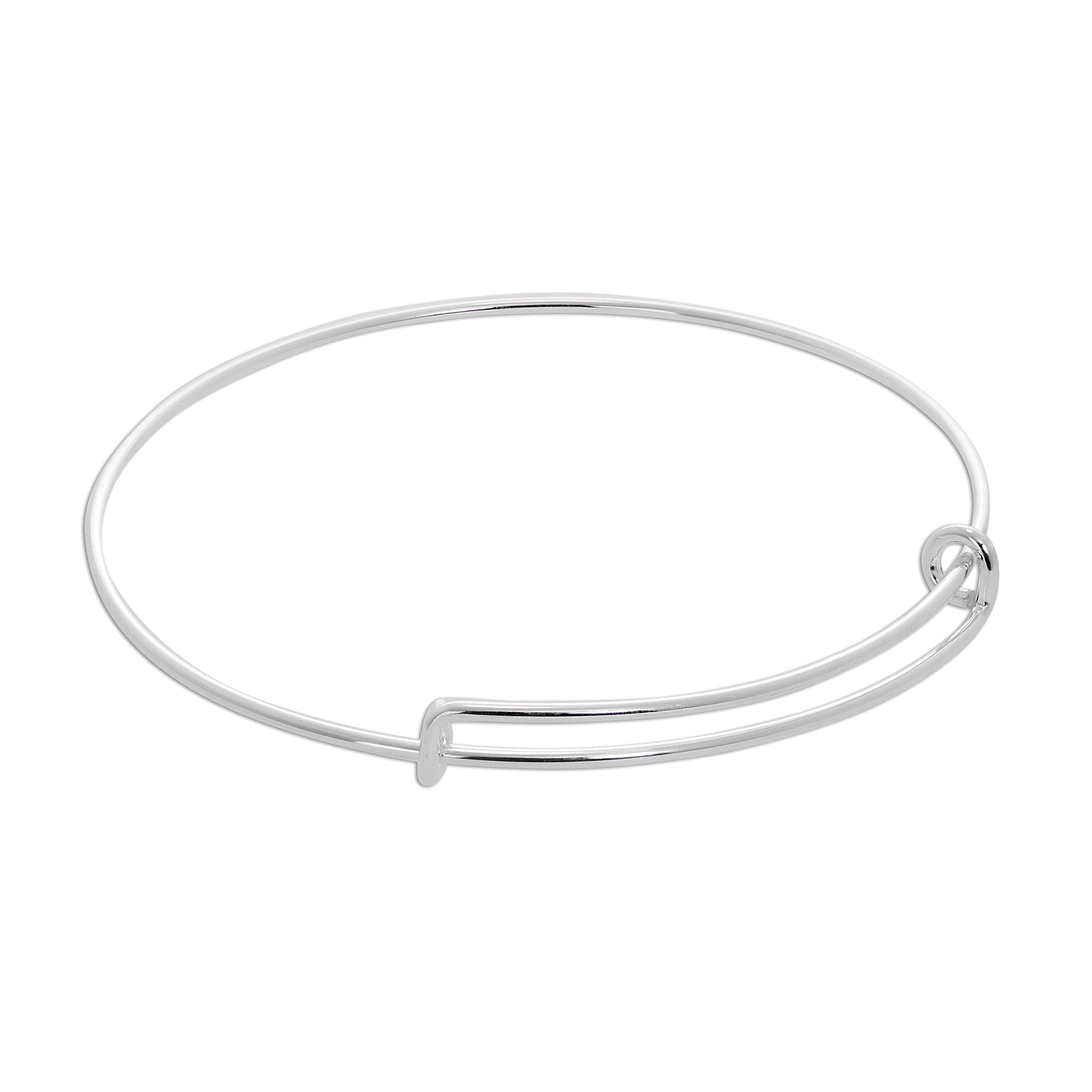 Sterling Silver Expandable Bangle | jewellerybox